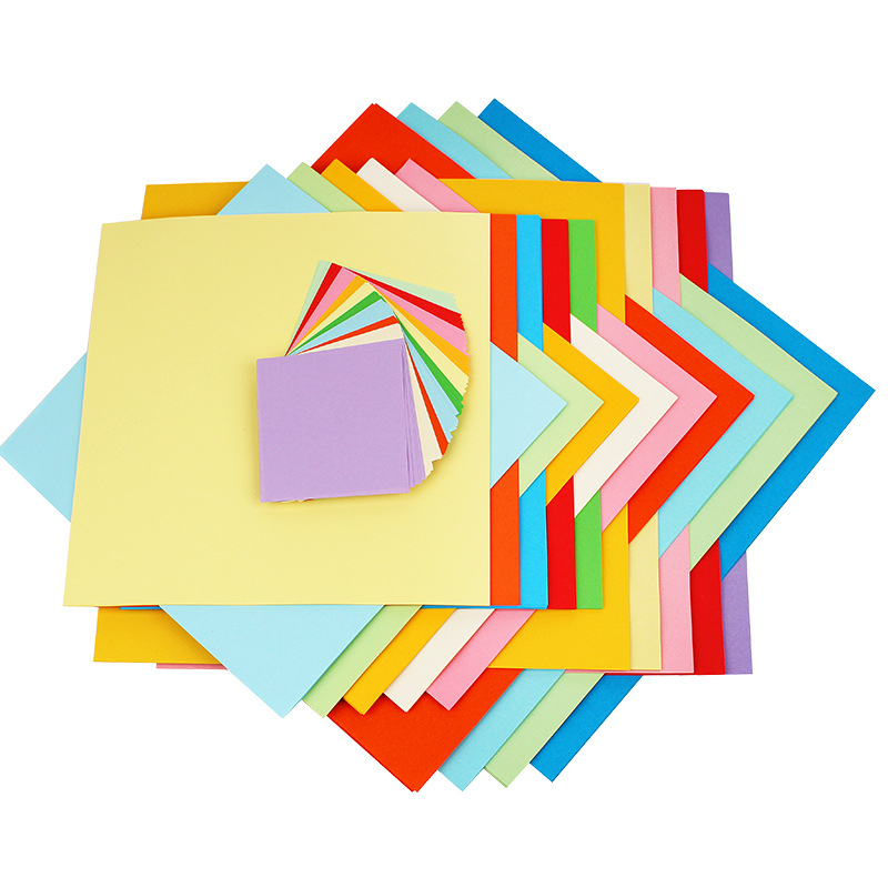 Colorful Double-Sided Folding Square Craft Paper