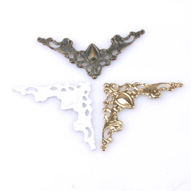 Gorgeous Metal Book Corners for Scrapbooking