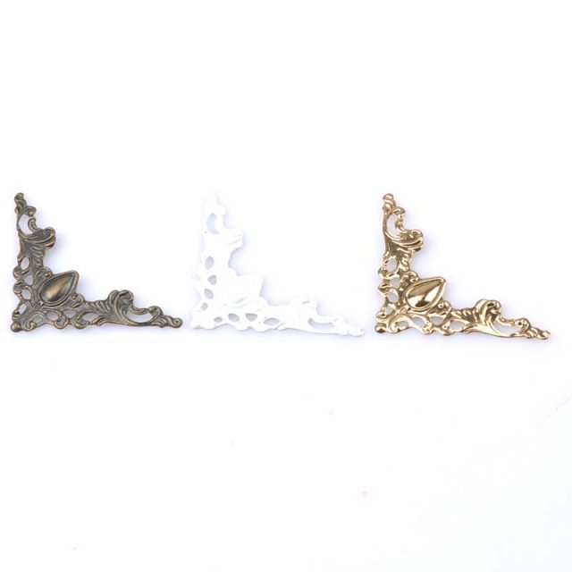 Gorgeous Metal Book Corners for Scrapbooking